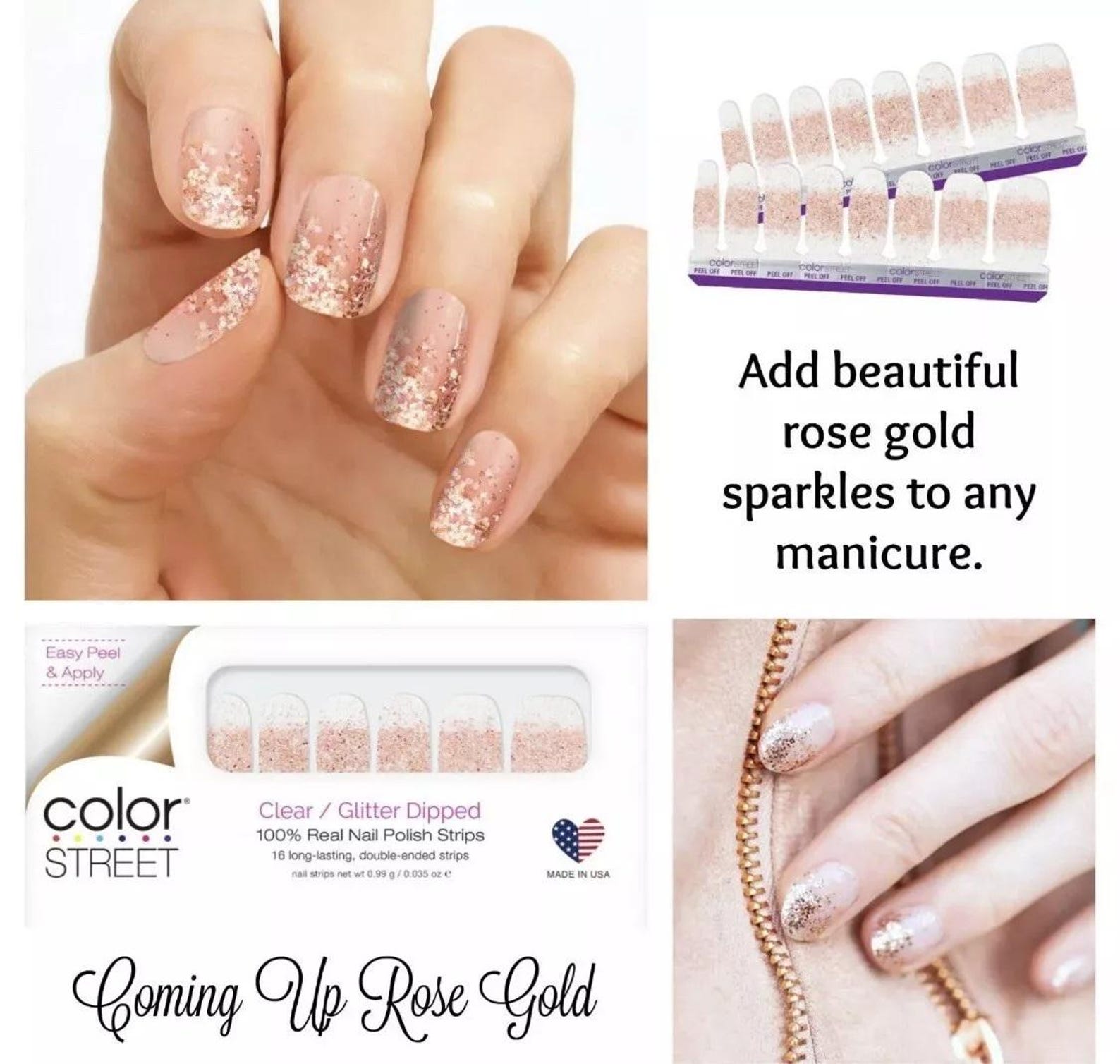 Color Street Nail Polish Strips Ombre Gradients Fade Blend - Etsy