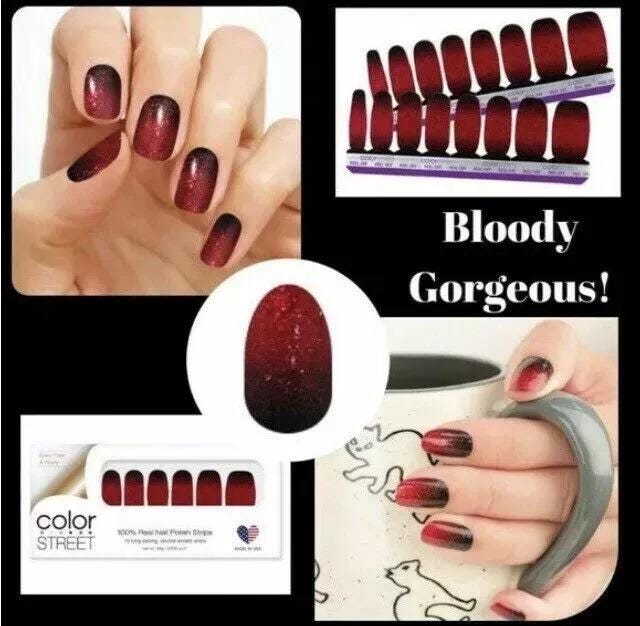 Color Street Nail Polish Strips Ombre Gradients Fade Blend - Etsy