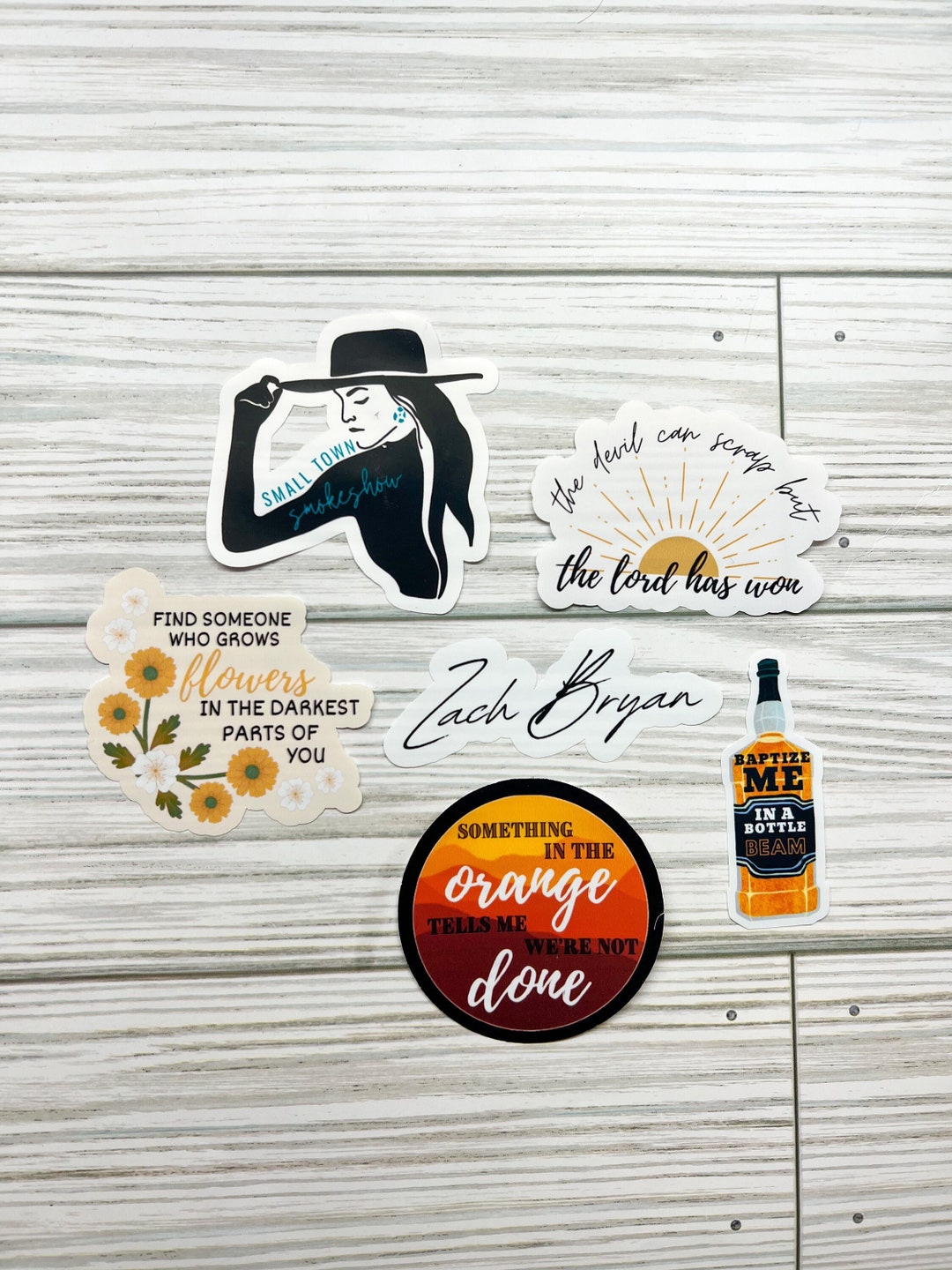 Zach Bryan Sticker Pack - Etsy UK
