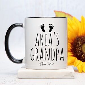 Personalized New Baby Mug, Custom Gift for Grandparents, Mama, Papa - Etsy
