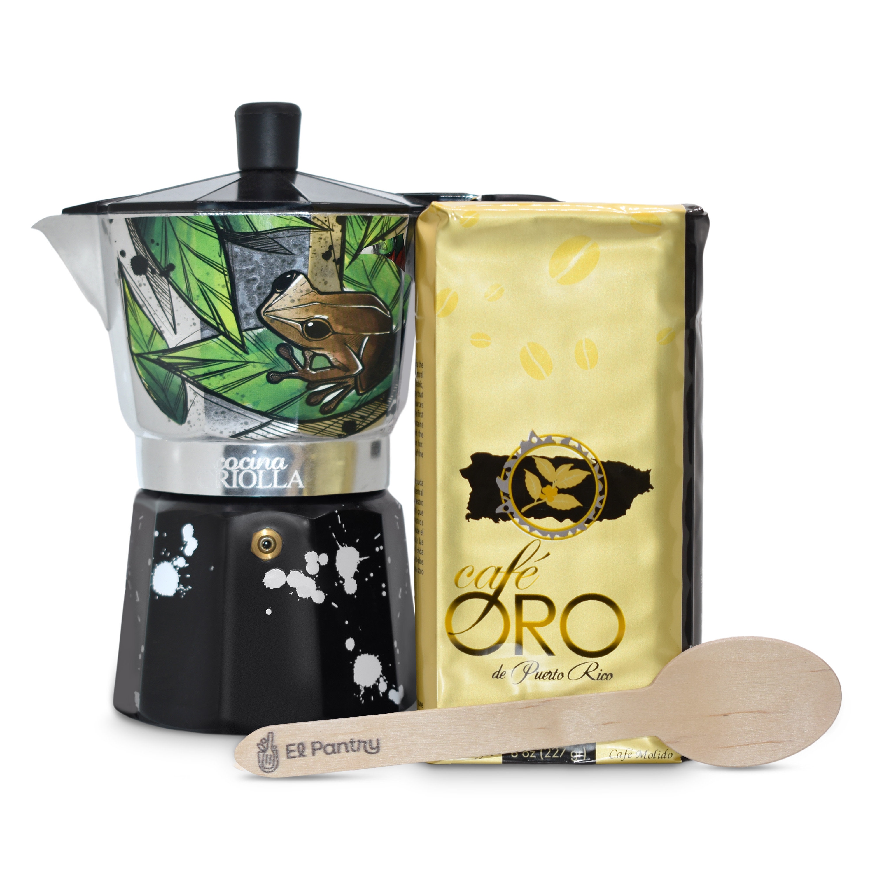 El Pantry Limited Edition Puerto Rican Artists Coffee Maker Bundle ...