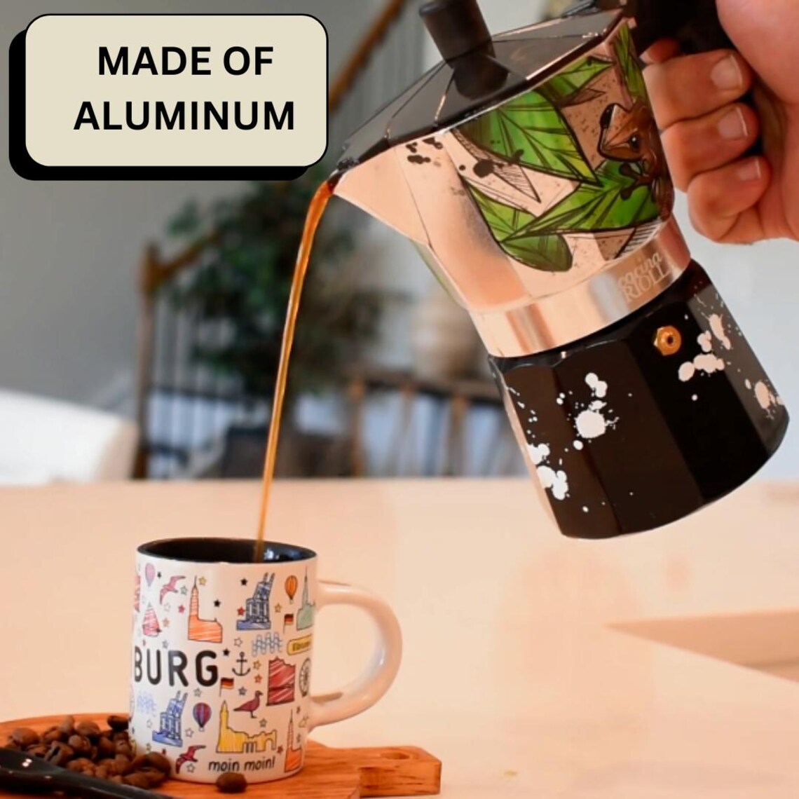 El Pantry Limited Edition Puerto Rican Artists Coffee Maker Bundle ...