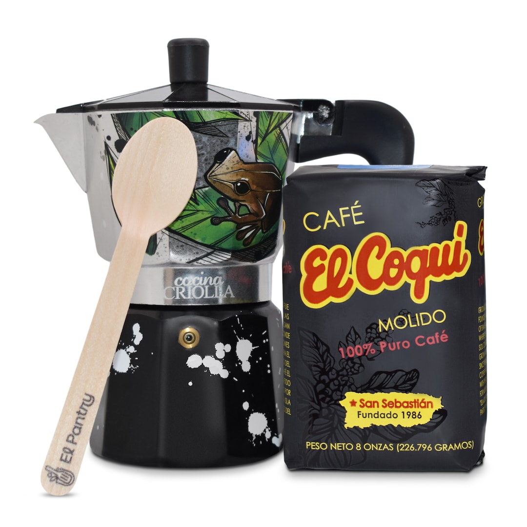 El Pantry Limited Edition Puerto Rican Artists Coffee Maker Bundle ...