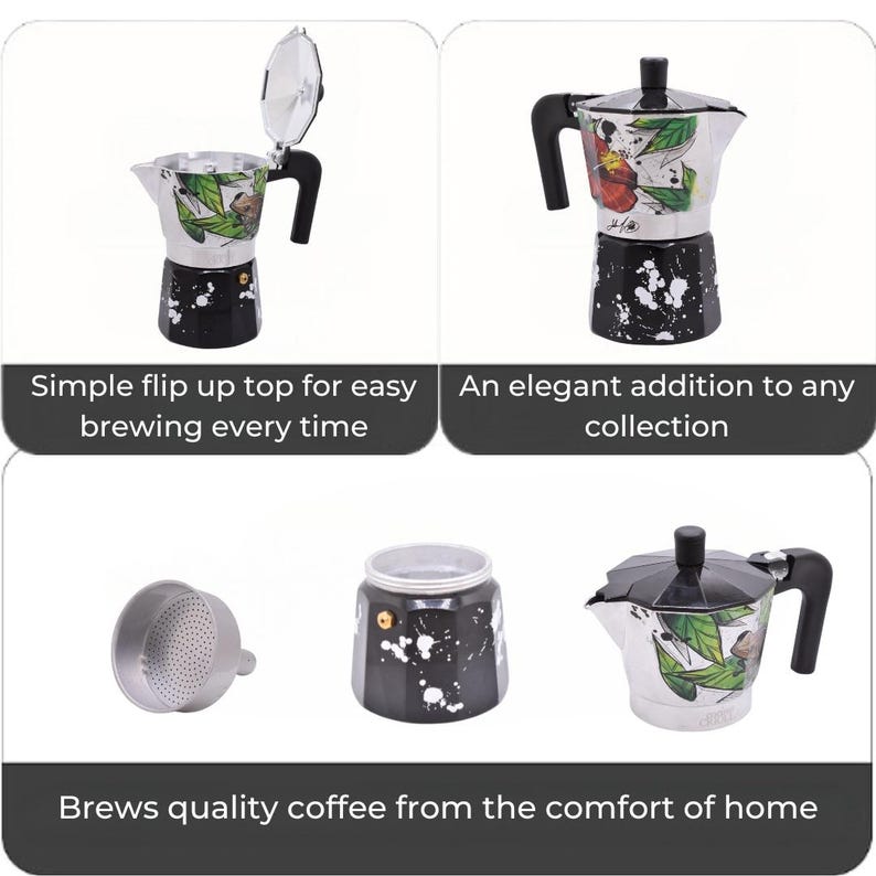 El Pantry Limited Edition Puerto Rican Artists Coffee Maker Bundle ...