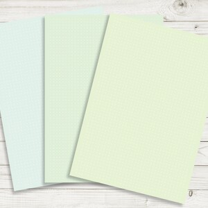 Pastel Digital Paper, Multi-colored, Dot Grid Paper, Dotted Paper ...