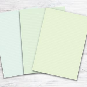 Pastel Digital Paper, Multi-colored, College Ruled, Lined Paper ...