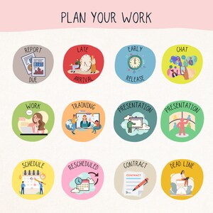 Digital Planner Stickers Pack for Work and Everyday Use - Goodnotes ...
