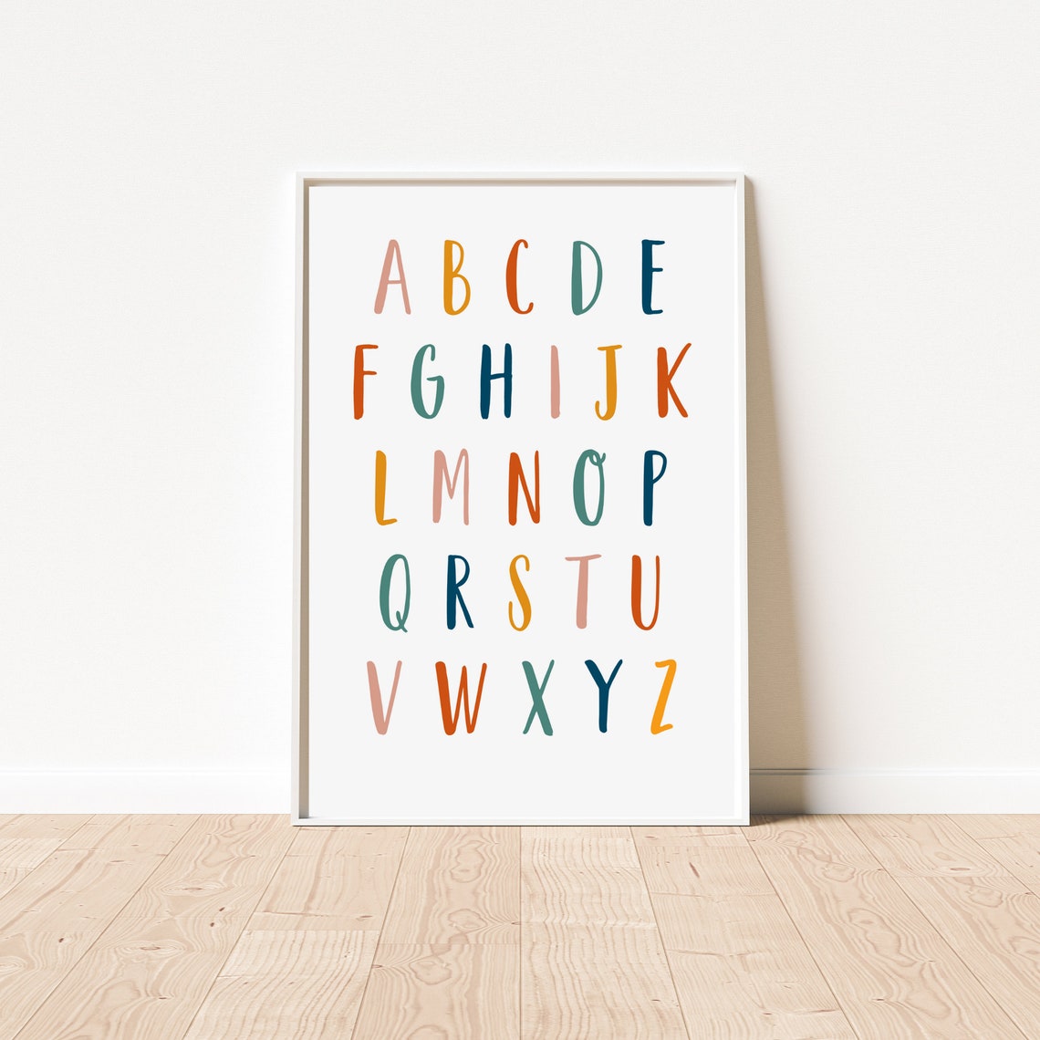 Alphabet, Abc Poster, Set of 2 Prints, 123 Print, Number Poster ...