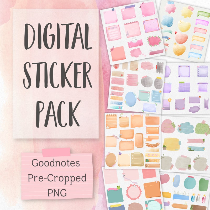 Digital Stickers - Etsy