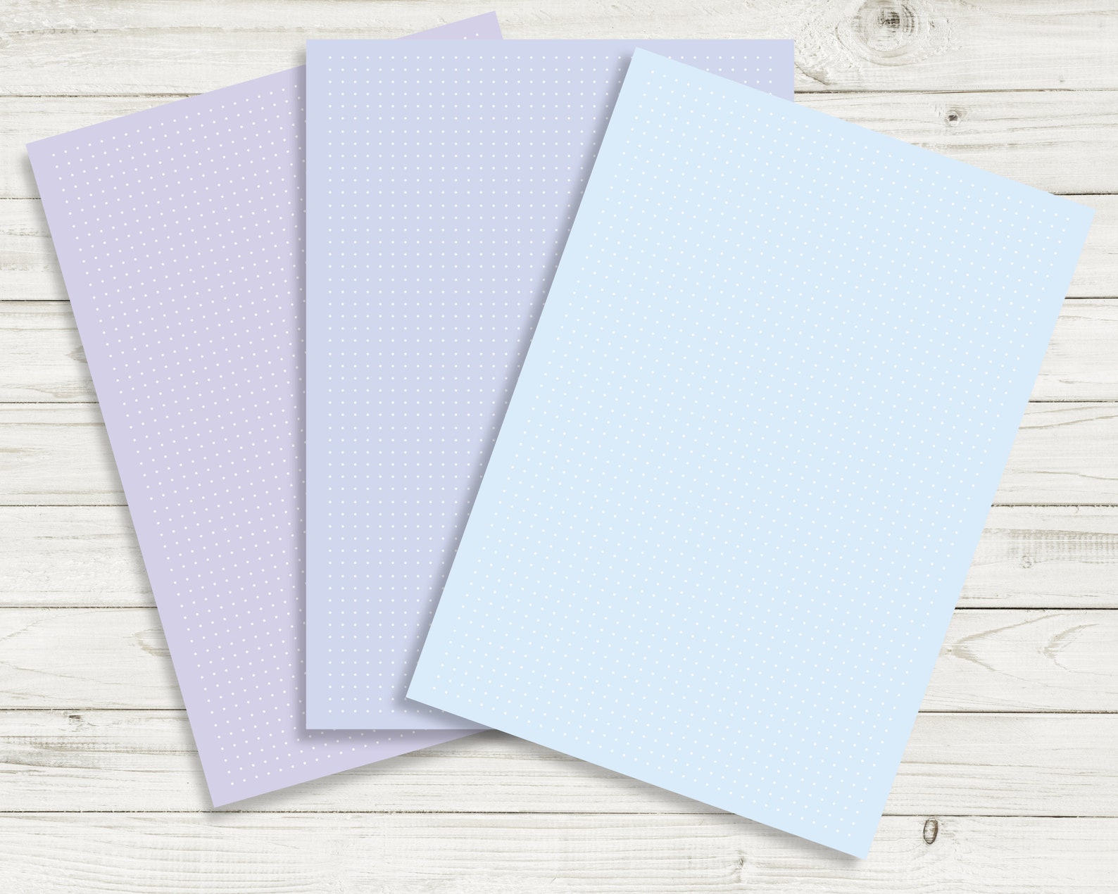 Pastel Digital Paper, Multi-colored, Dot Grid Paper, Dotted Paper ...
