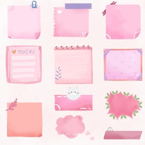 Digital Goodnotes Sticker, Sticky Notes PNG , PNG Digital Stickers ...