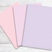 Pastel Digital Paper, Multi-colored, College Ruled, Lined Paper ...
