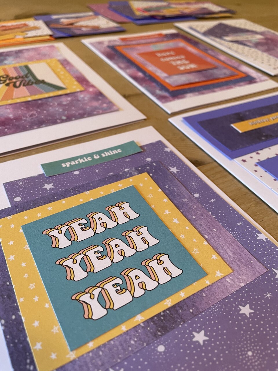 Card Making Kit, Cute Kawaii Space Stickers, Card Toppers, Card Craft ...