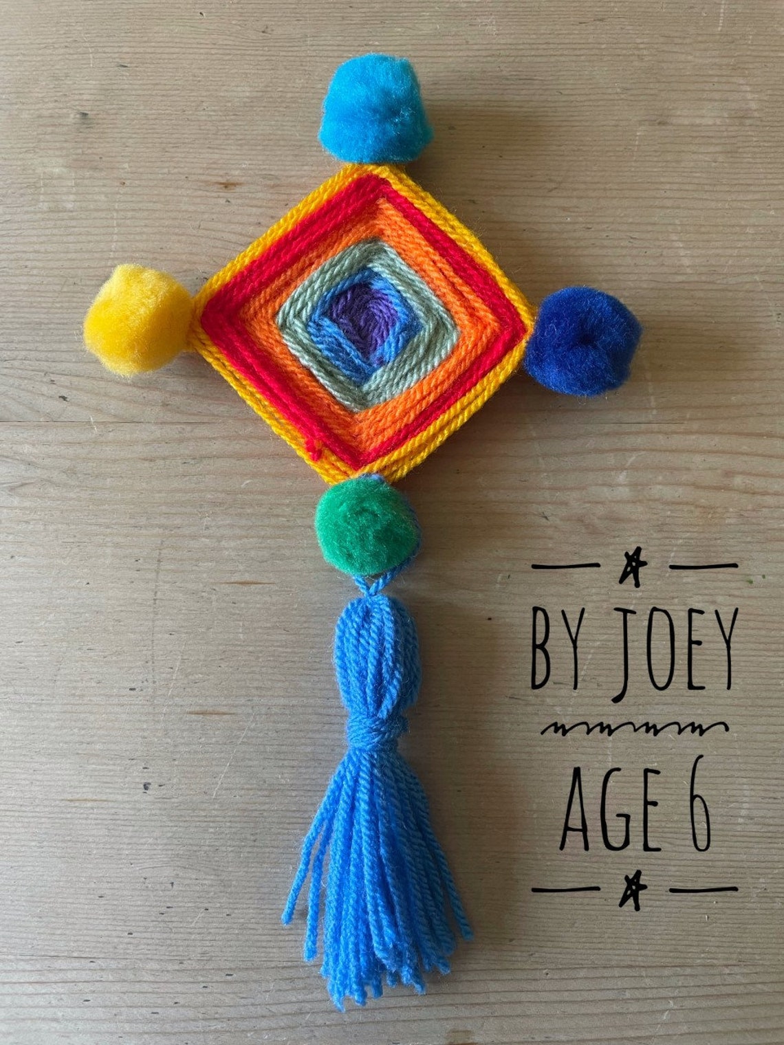 Craft Kit for Kids God's Eye Weaving Kit Wall Hanging - Etsy