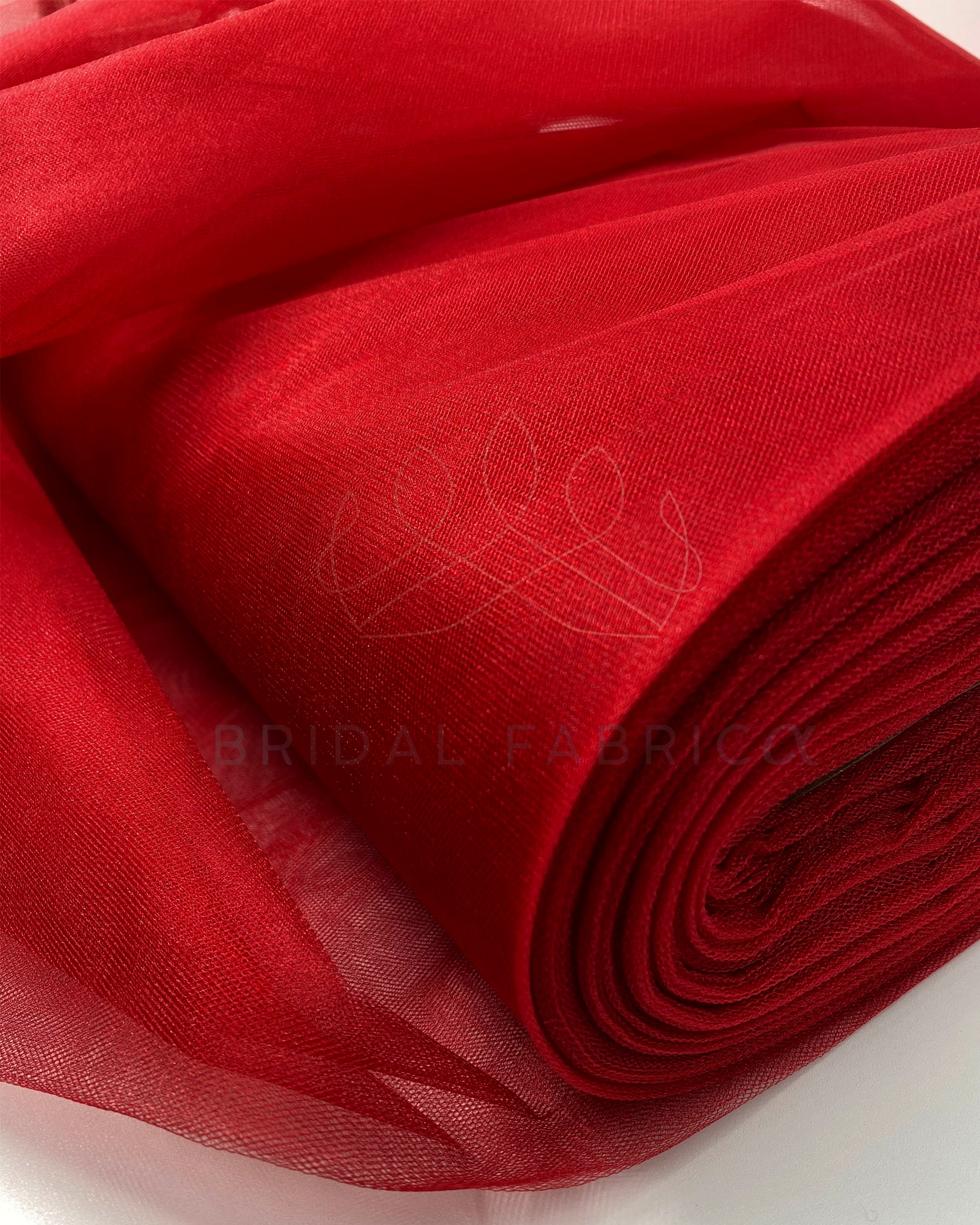 Red Shimmer Crystal Tulle Fabric for Valentine's Day - Etsy