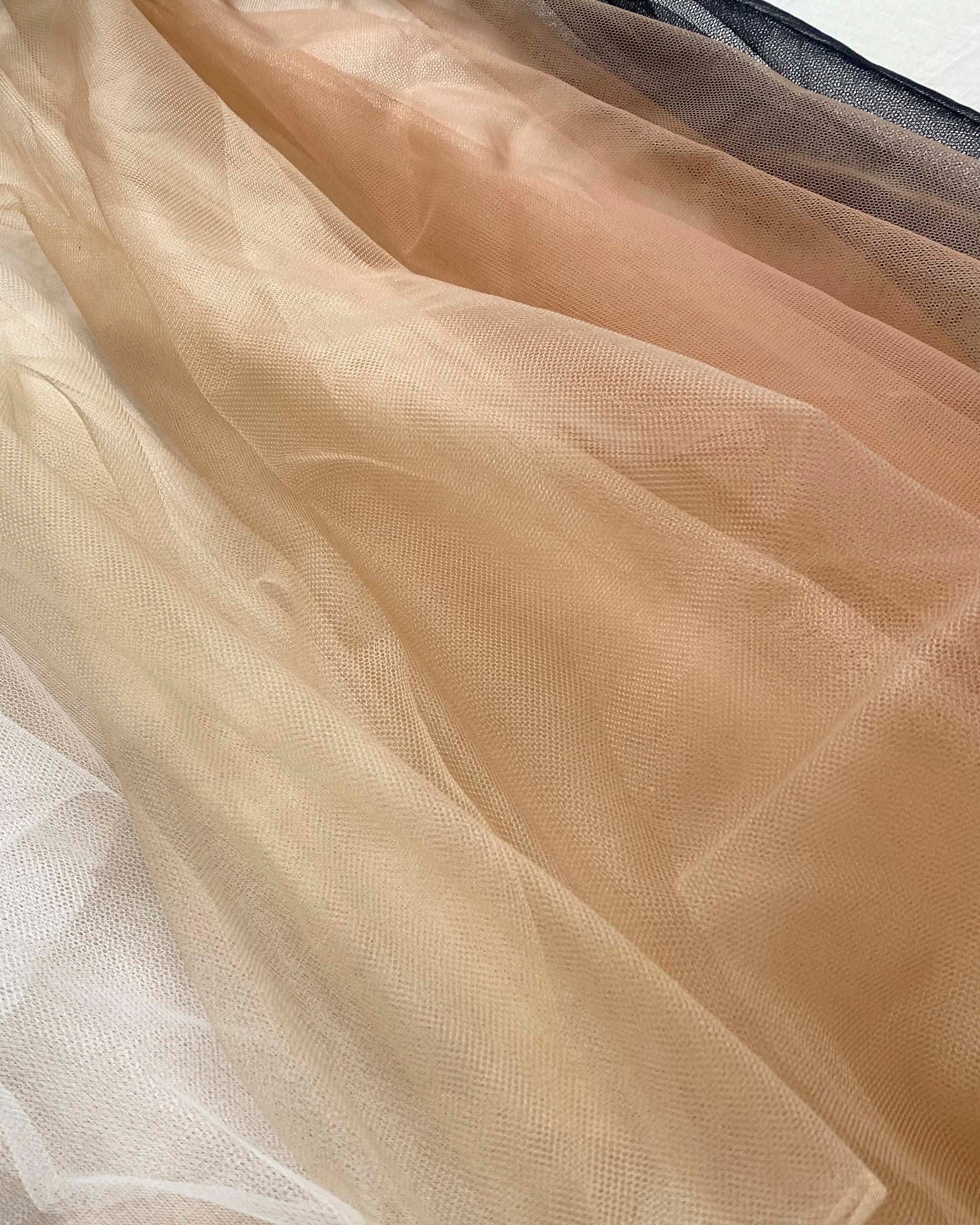 Magic Illusion Mesh for Dress Making, Skin Tone Mesh Fabric, Nude ...