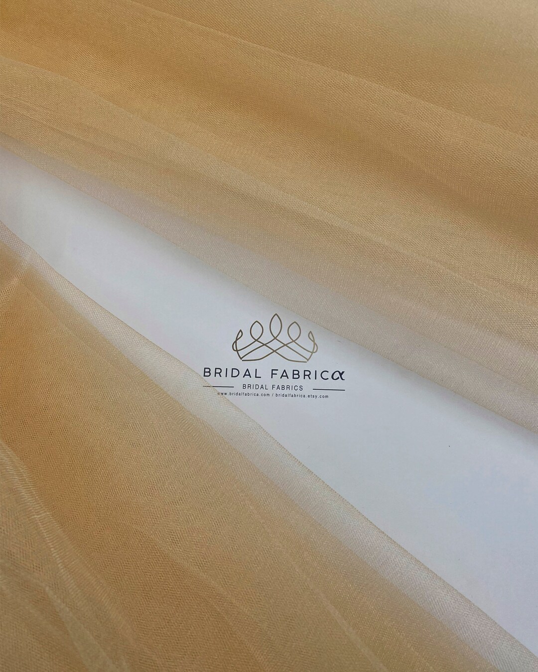 Nude Crystal Tulle Fabric by the Yard, Wholesale 300 Cm Width Stiff ...