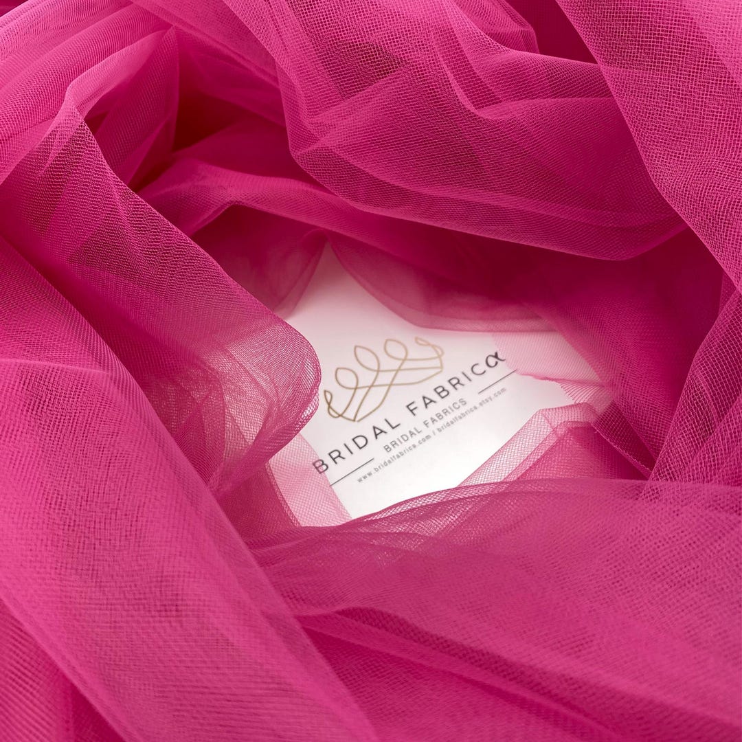 Bt81-mulberry Bridal Tulle Fabric by the Yard, 118 in Wide Lightweight ...