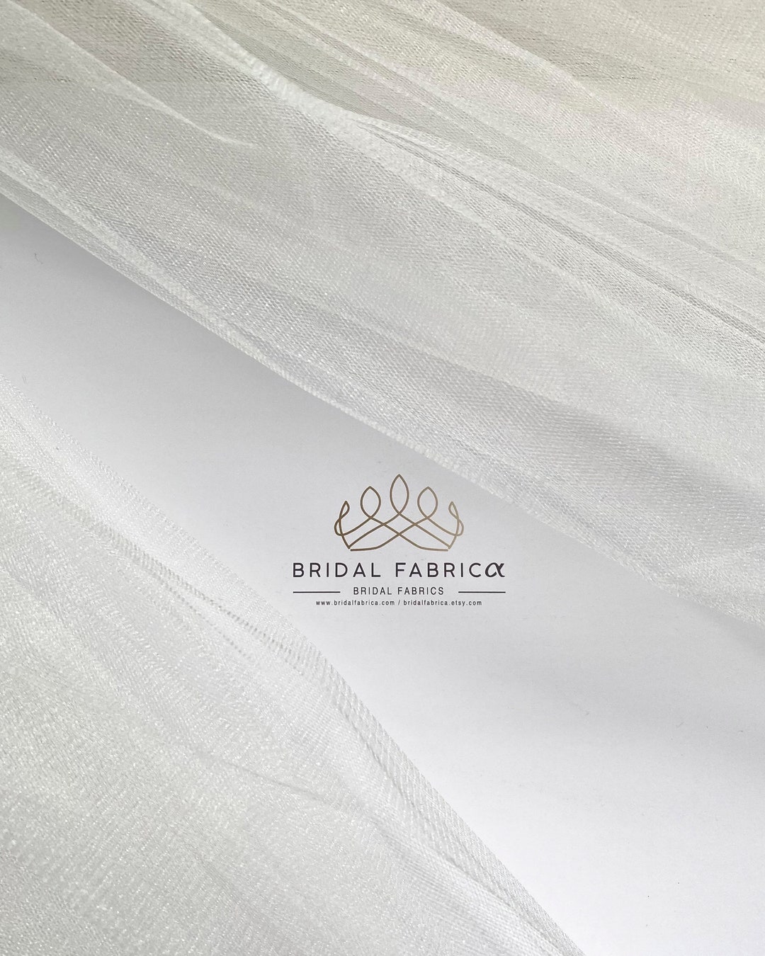 Dark Cream Crystal Tulle Fabric for Bridal Robe and Party Gown ...
