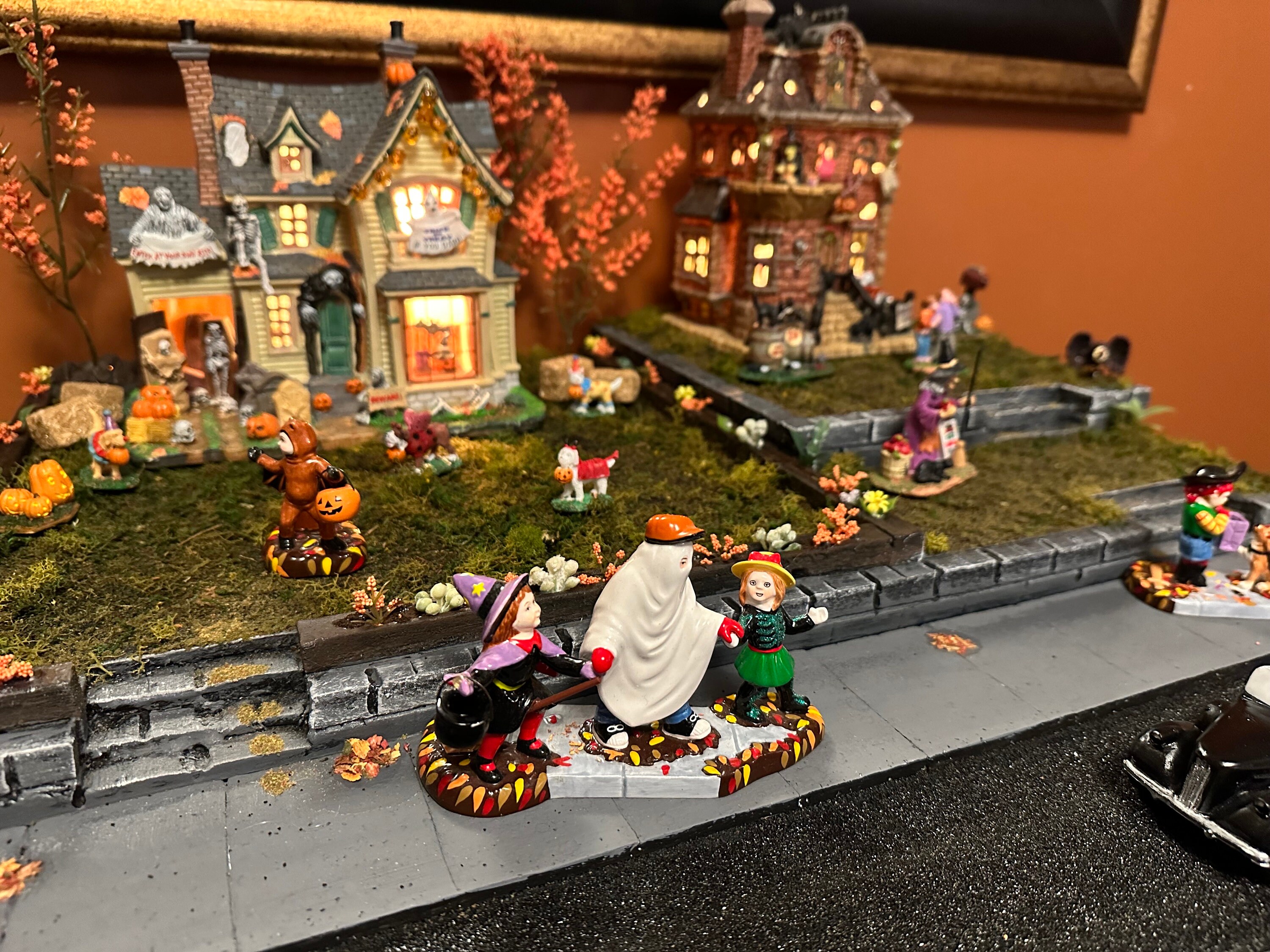 Halloween Village Display Platform Lemax Spooky Town / - Etsy