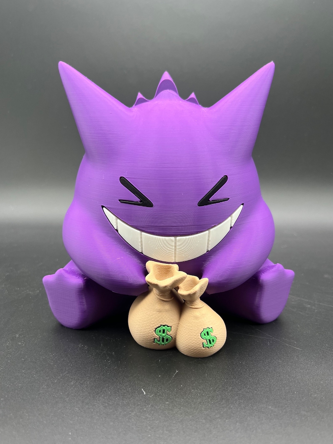 Gengar Piggy Bank Pokemon 0094 Desk Toy / Prop / Fan Art / Gamer Gift ...