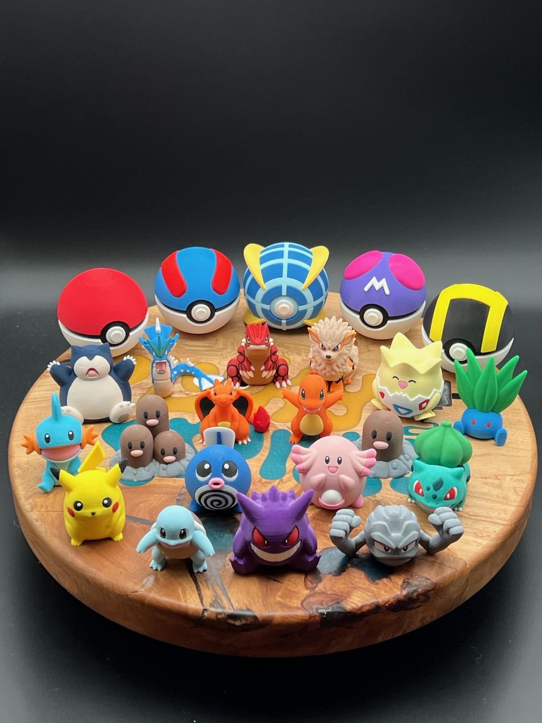 Miniature Pokemon 3D Printed Mini Assorted Pokemon | Collect Them All ...