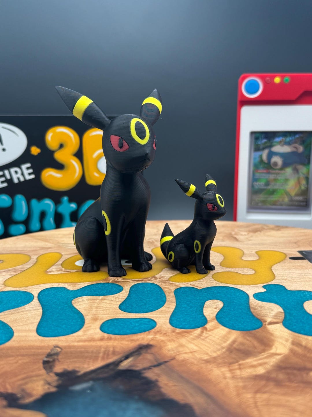 Umbreon Pokemon 3D Printed Desk Toy Prop Fan Art Gamer Gift Gift for ...