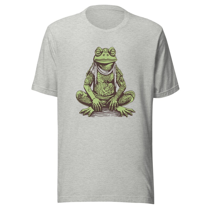 Yoga Frog Shirt Man I Love Frogs Positive Affirmations Mind - Etsy