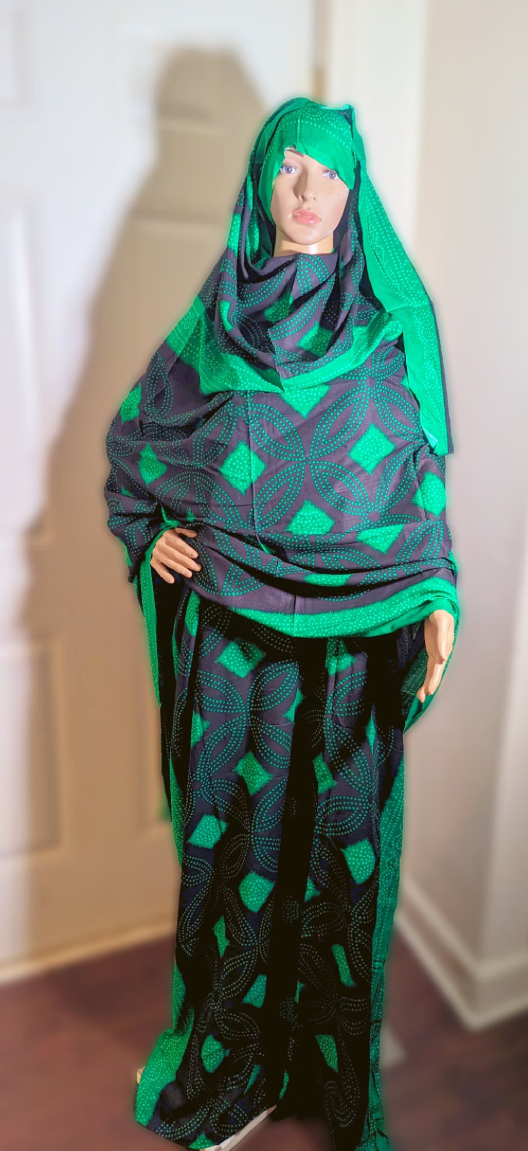 Traditional Print Somali Baati Set - Etsy