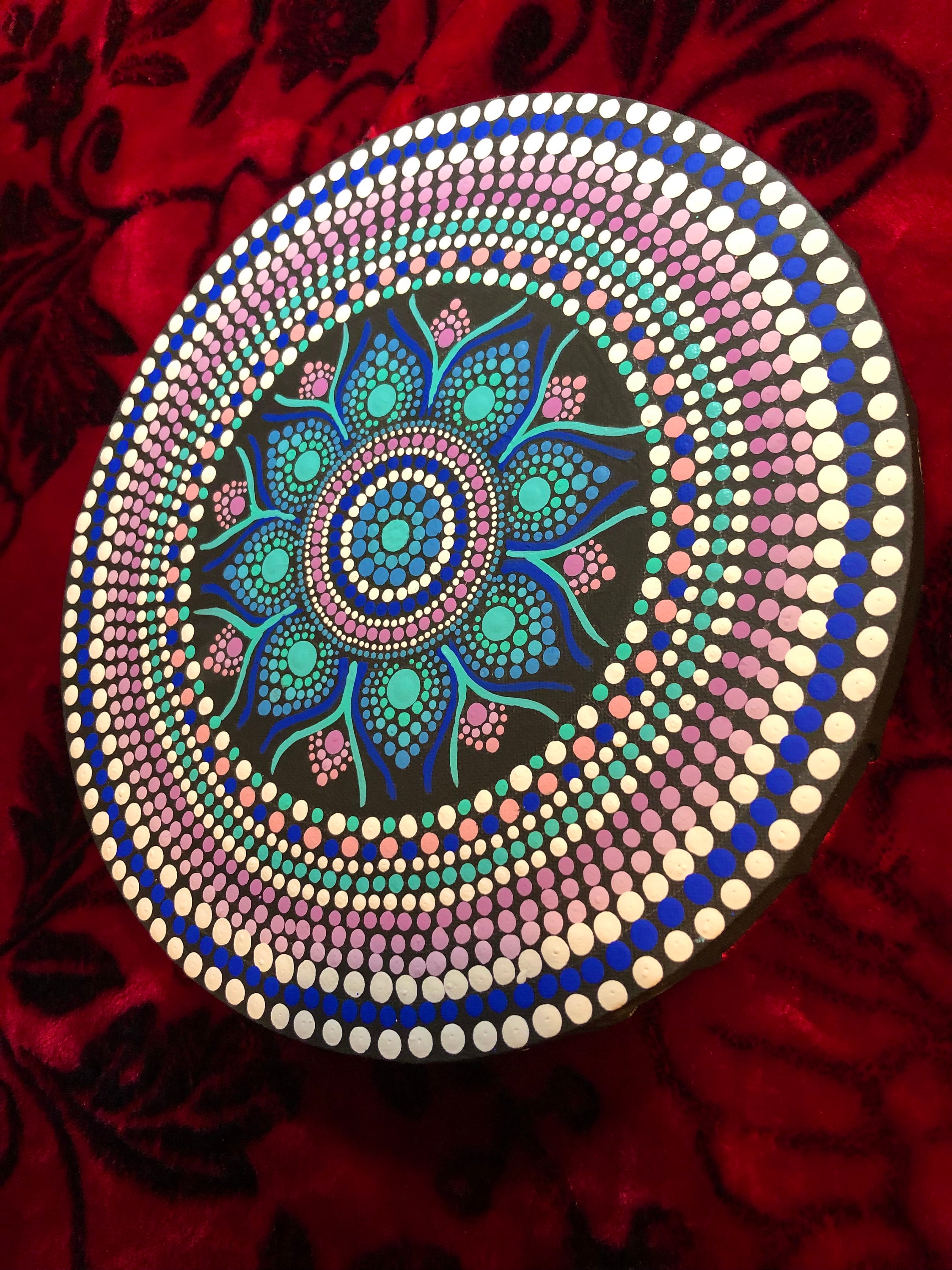 Mandala Painting - Etsy