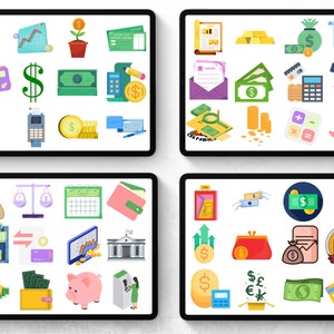 Finance DIGITAL STICKERS for Goodnotes Notability Noteshelf Budget ...