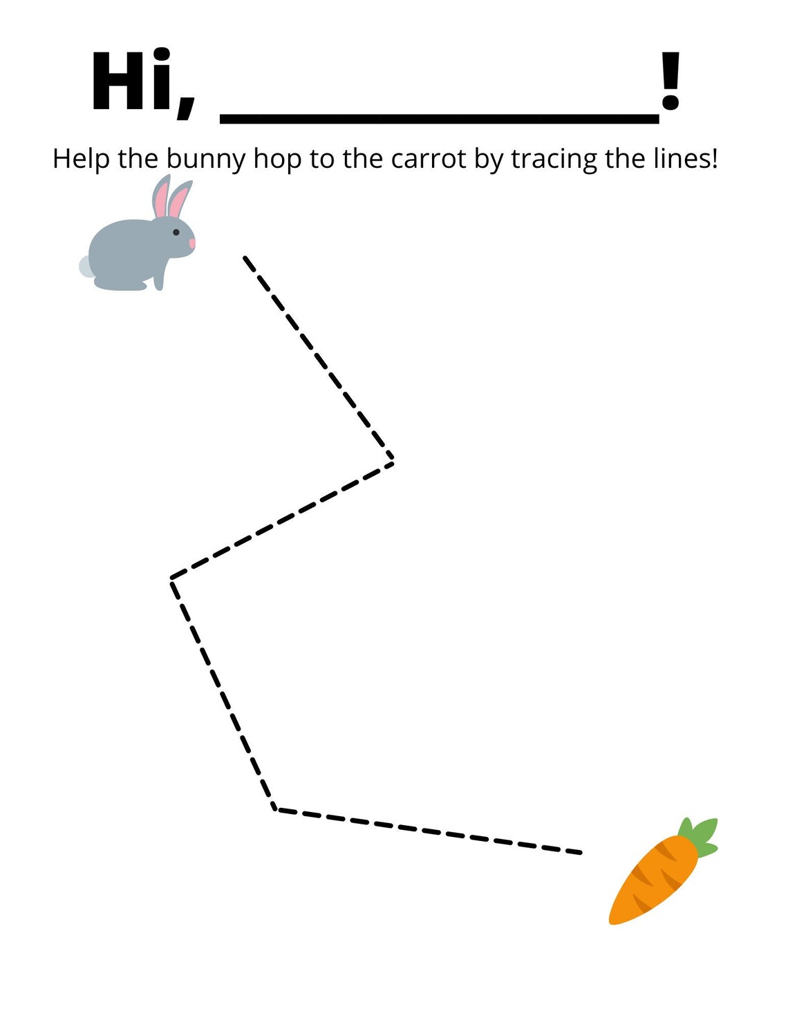 Toddler Trace Easter Themed - Etsy