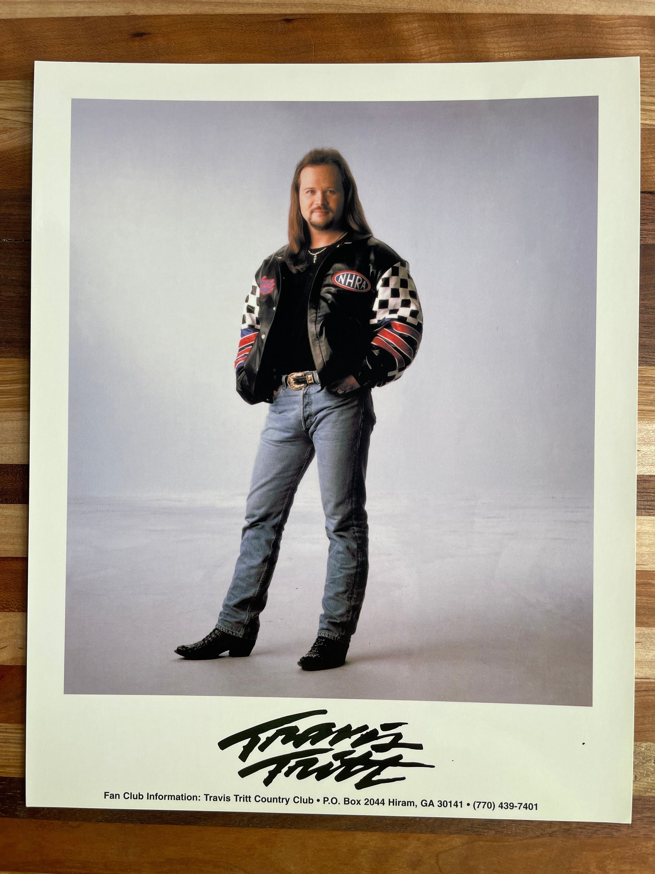 Vintage Travis Tritt Photo Country Music Singer The Early Days ...