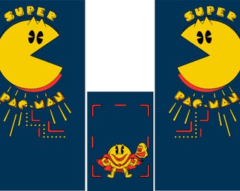 Super Pac Man Arcade 3 Piece Set - Etsy