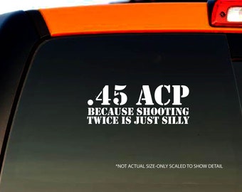 45 Acp Decal | Etsy