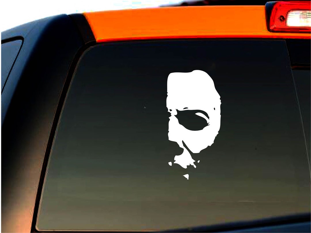 Michael Myers Halloween Decal - Bumper Sticker - Window Decal - Horror ...