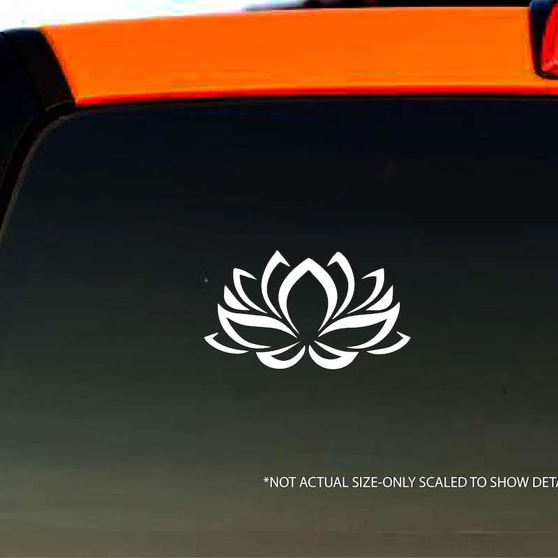 Lotus Decal - Etsy