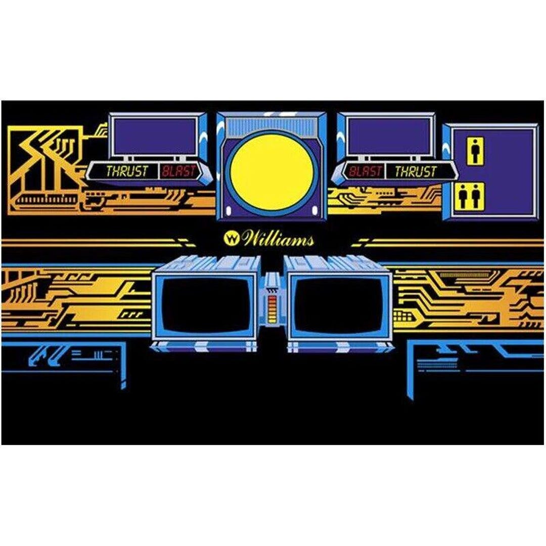 Blaster Arcade Control Panel Overlay CPO Textured Laminate - Etsy