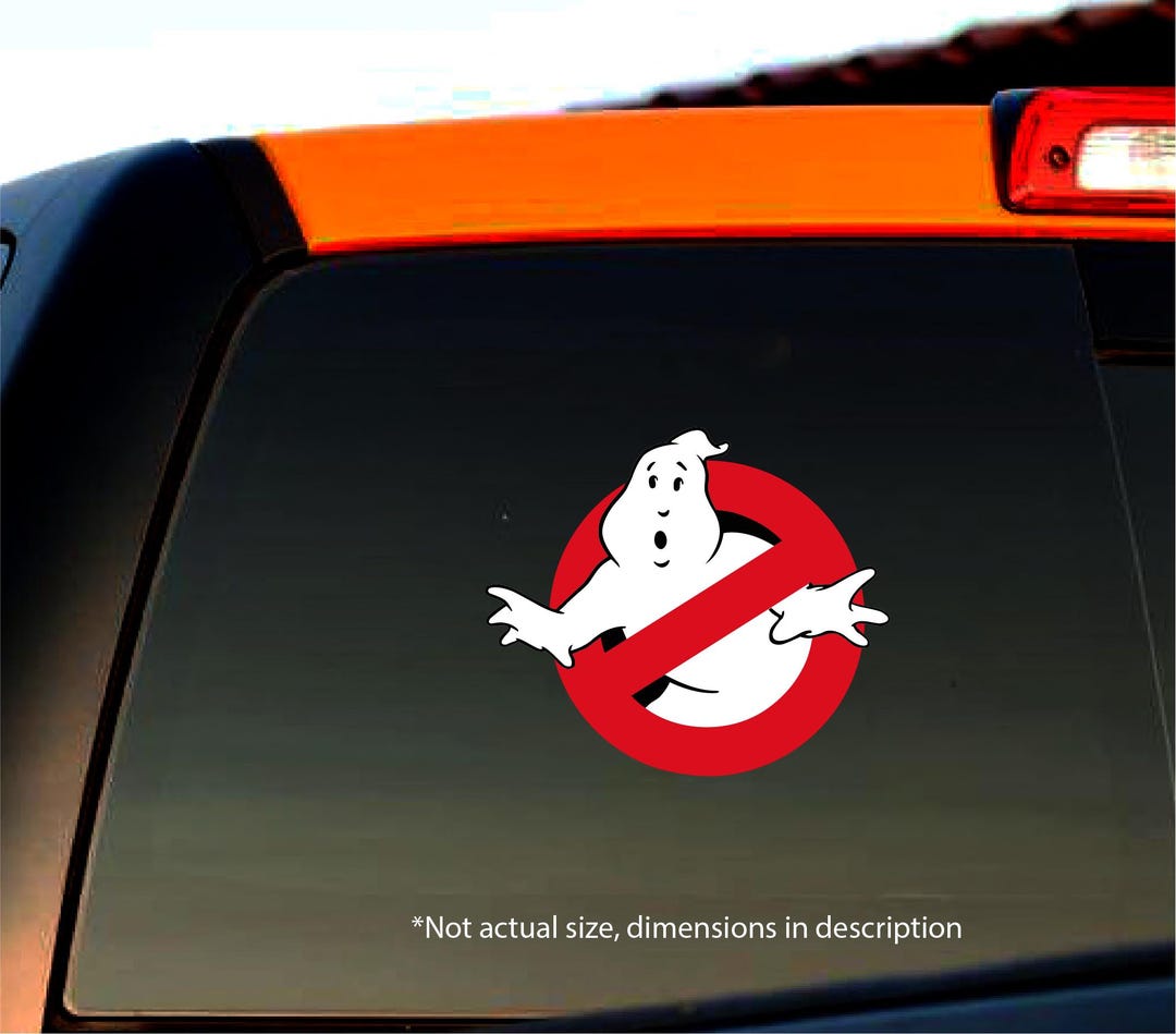 Ghostbusters 4" Vinyl Waterproof Sticker Decal Car Laptop Wall Window ...