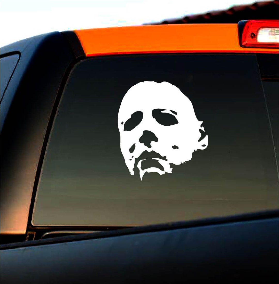 Michael Myers Halloween Decal - Bumper Sticker - Window Decal - Horror ...