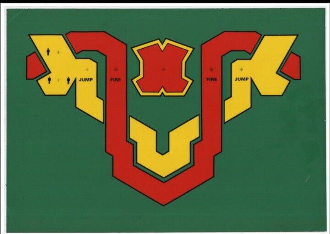 Breakthru Arcade Control Panel Overlay CPO Textured Laminate - Etsy