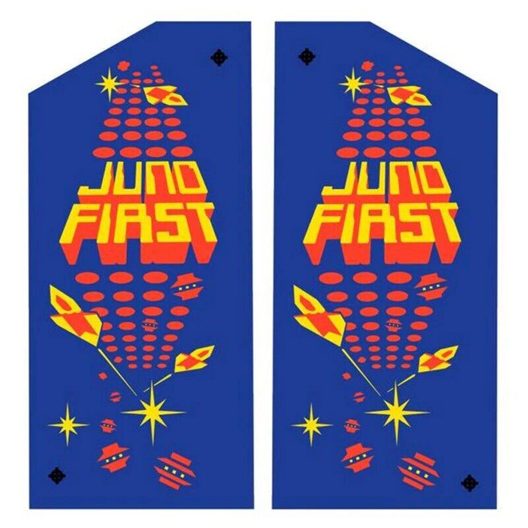 Juno First Arcade Side Art 2 Piece Set Laminated High Quality - Etsy