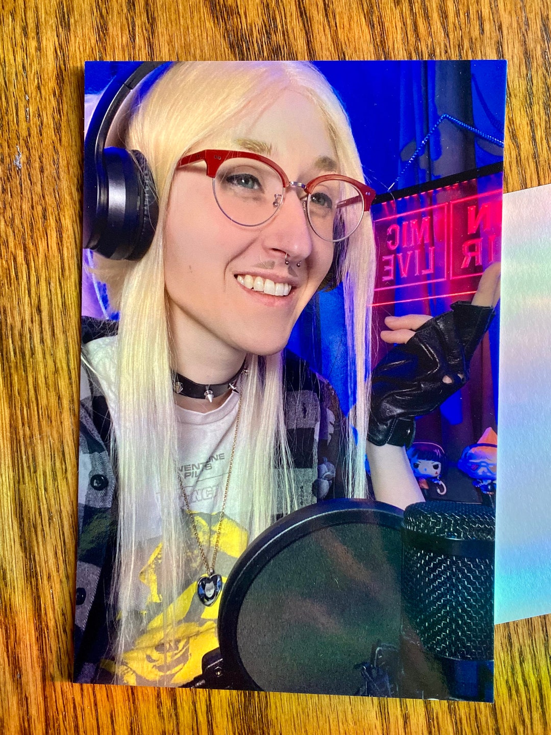 Mic on Air Cosplay 4”x6” Postcard Print - Etsy