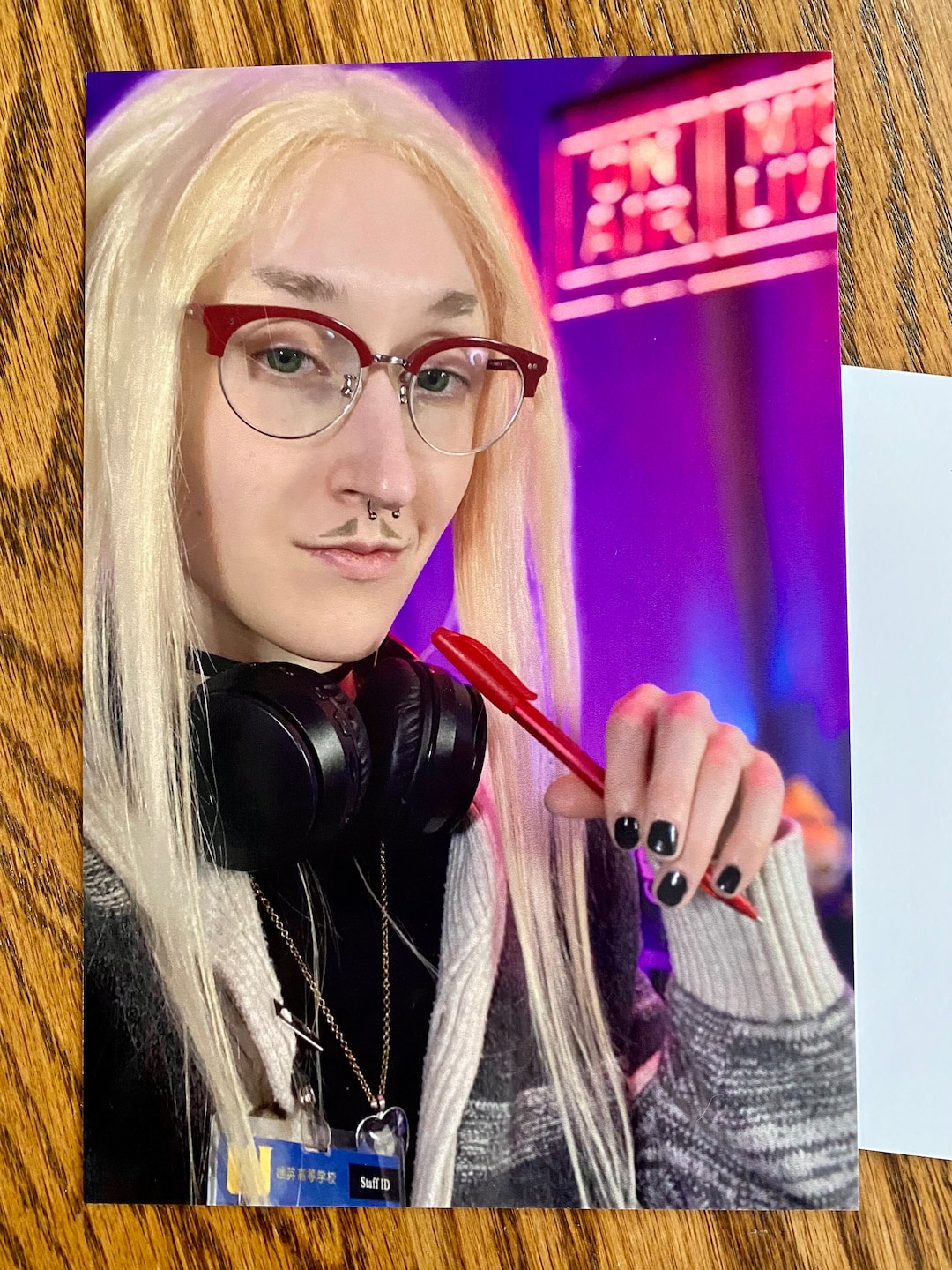 Sweater Present Mic Cosplay 4”x6” Postcard Print - Etsy
