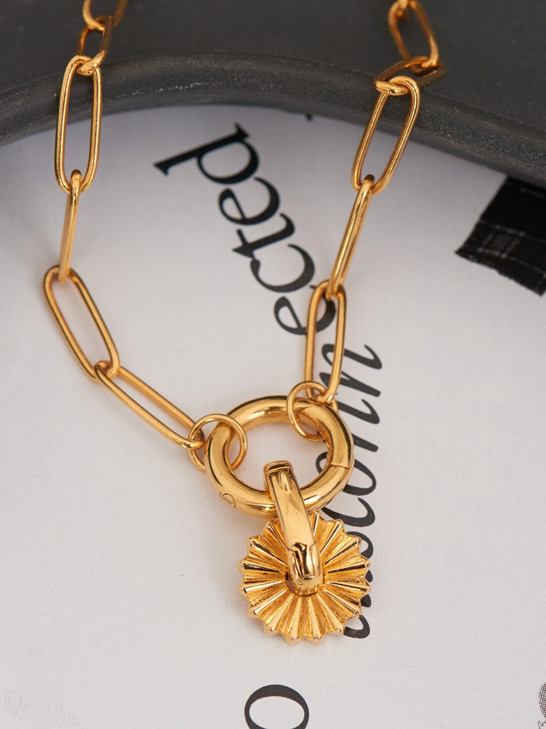 Helios Disc - Sun Strength Charm - Recycled Sterling Silver With 18kt ...