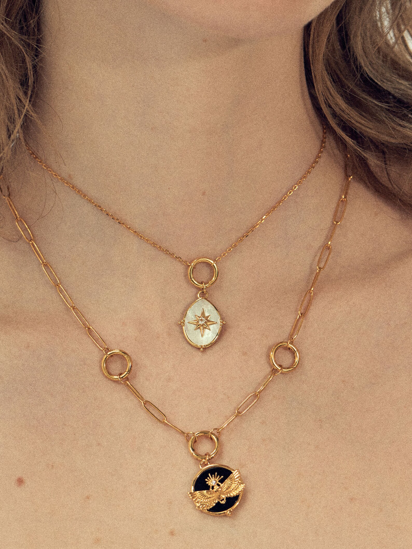 Triple Link Paperlink Chain Necklace Available in 355mm - Etsy