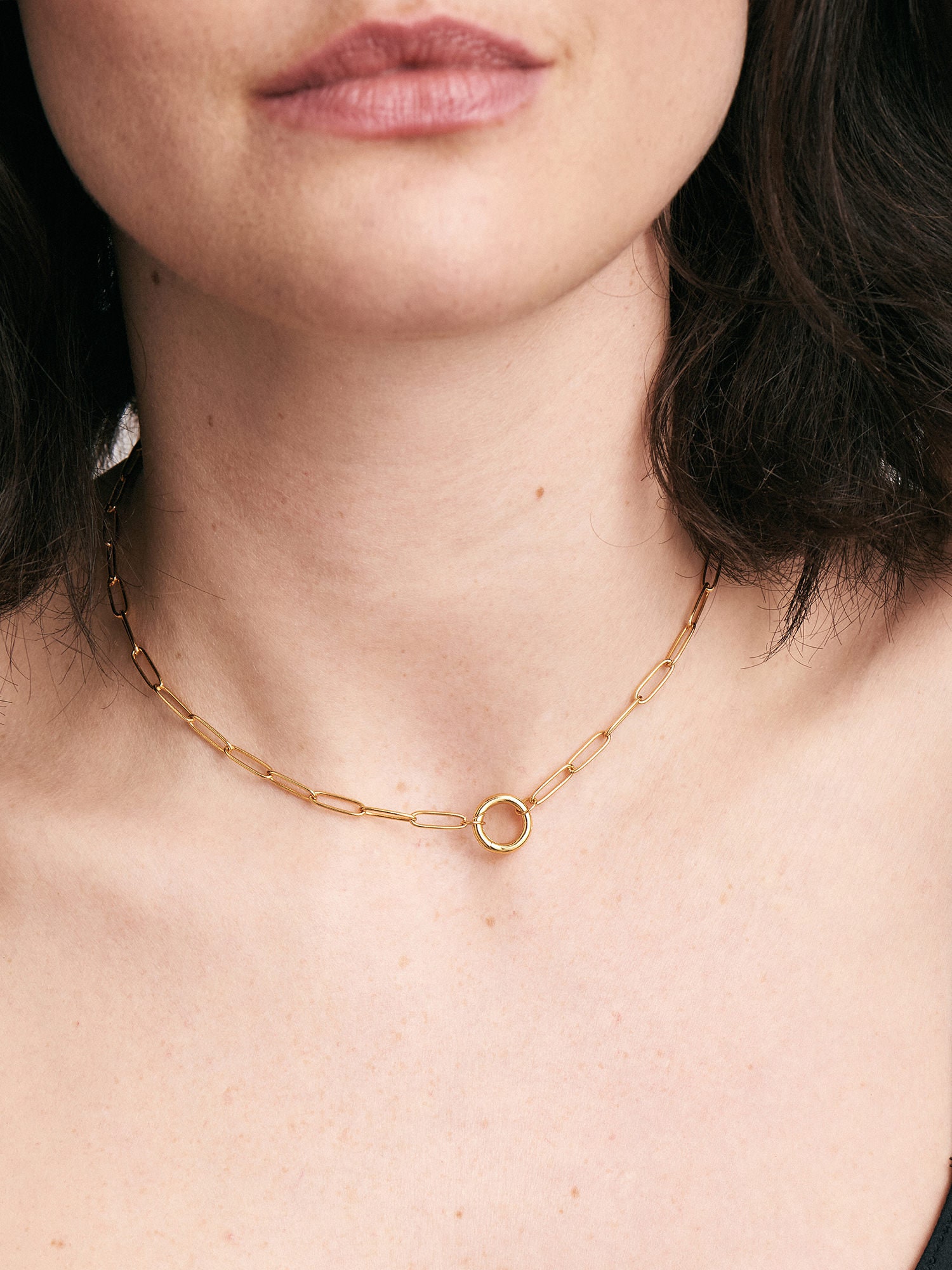 Single Link Paperlink Chain Necklace Available in 355mm - Etsy