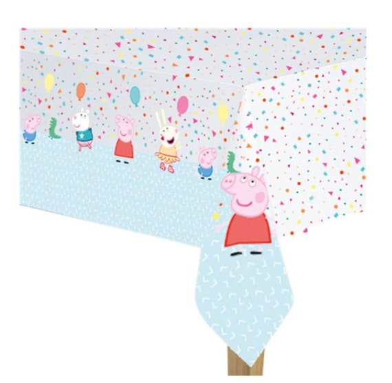 Peppa Pig Party Tablecover 1 Pack Peppa Pig Birthday Peppa - Etsy