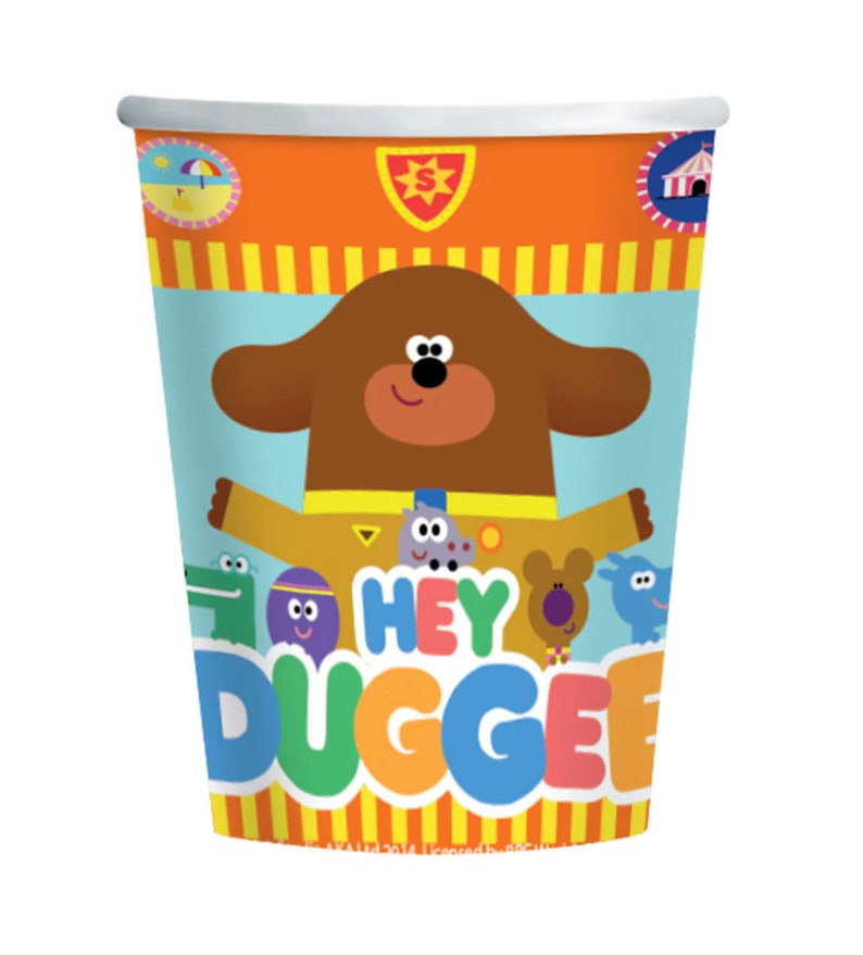 Hey Duggee Party Decorations/tableware Including - Etsy