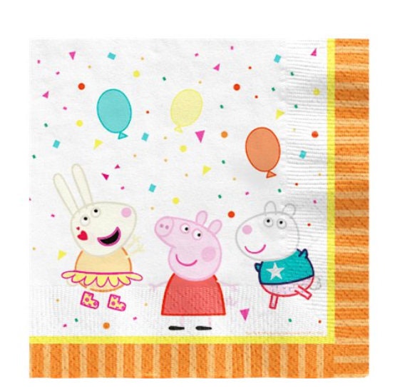 Peppa Pig Party Pack Decorations/tableware Including - Etsy UK